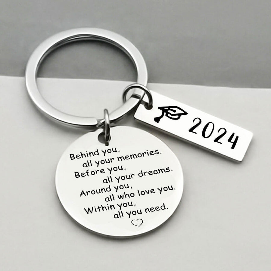 2024 Graduation Keychain - Within You All You Need - GrindStyle