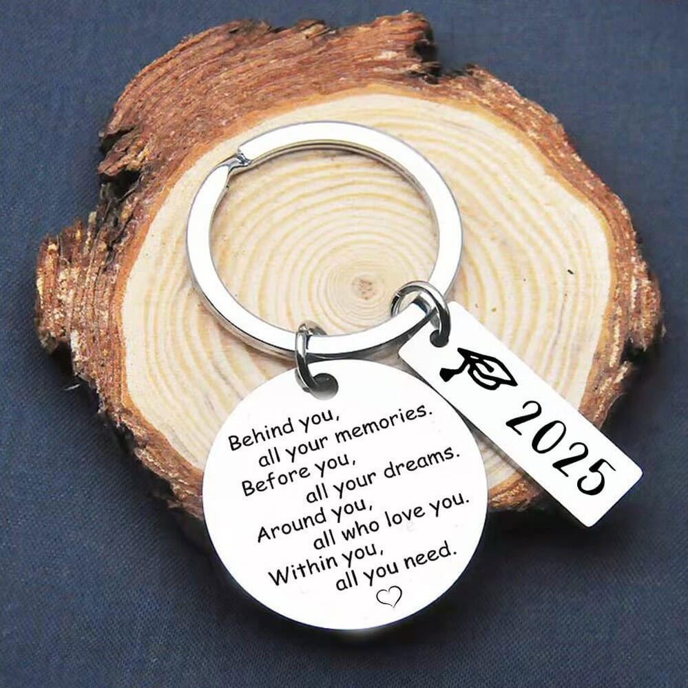 2025 Graduation Keychain - Within You All You Need - GrindStyle